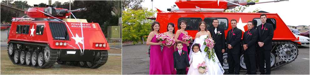 Vehicle Event Hire | Tanked Up Promotions